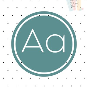 Calm Boho Classroom Alphabet Posters | Easy and Modern Classroom ...