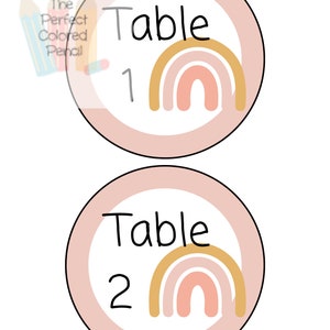 Calm Boho Classroom Decor Table Groups | Easy and Modern Classroom ...