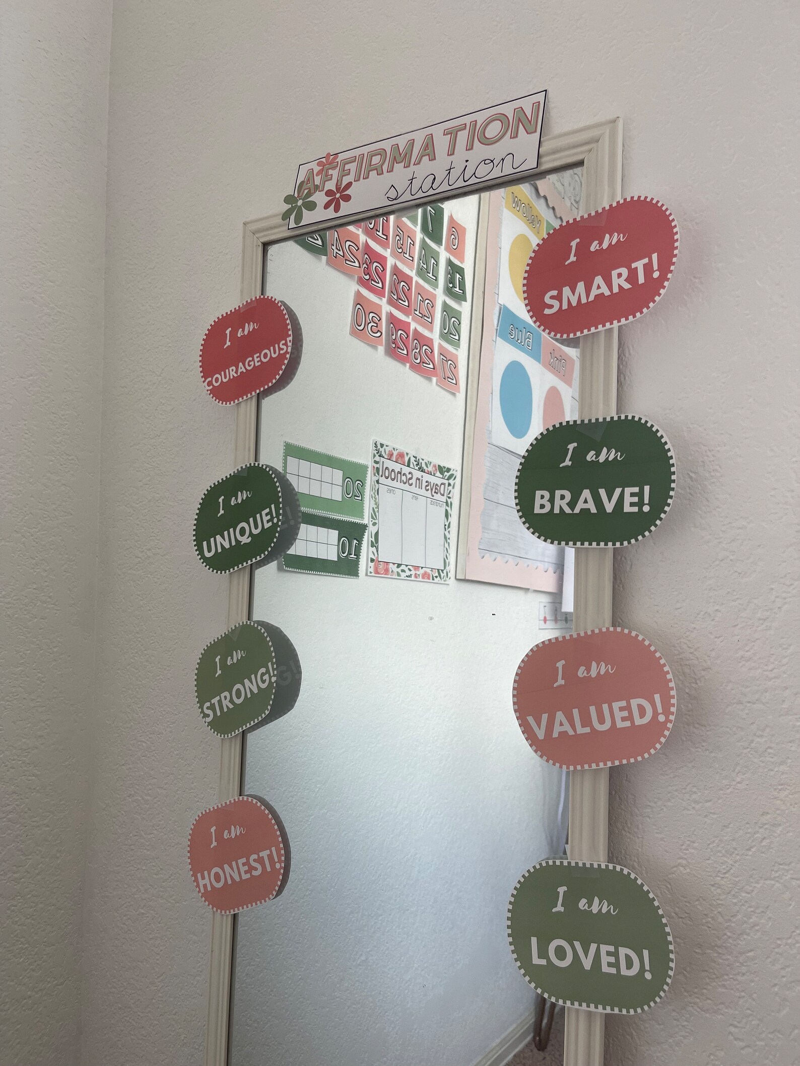 Spring Garden Affirmation Station | DIGITAL DOWNLOAD | Printable ...