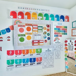 Happy Hues Rainbow Theme Hand Signals | DIGITAL DOWNLOAD | Printable ...