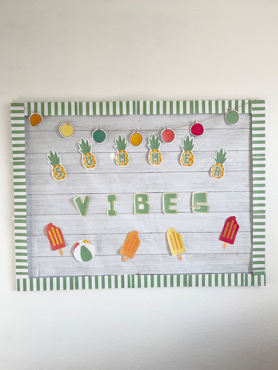 Summer Vibes Bulletin Board | End of the Year Bulletin Boards ...