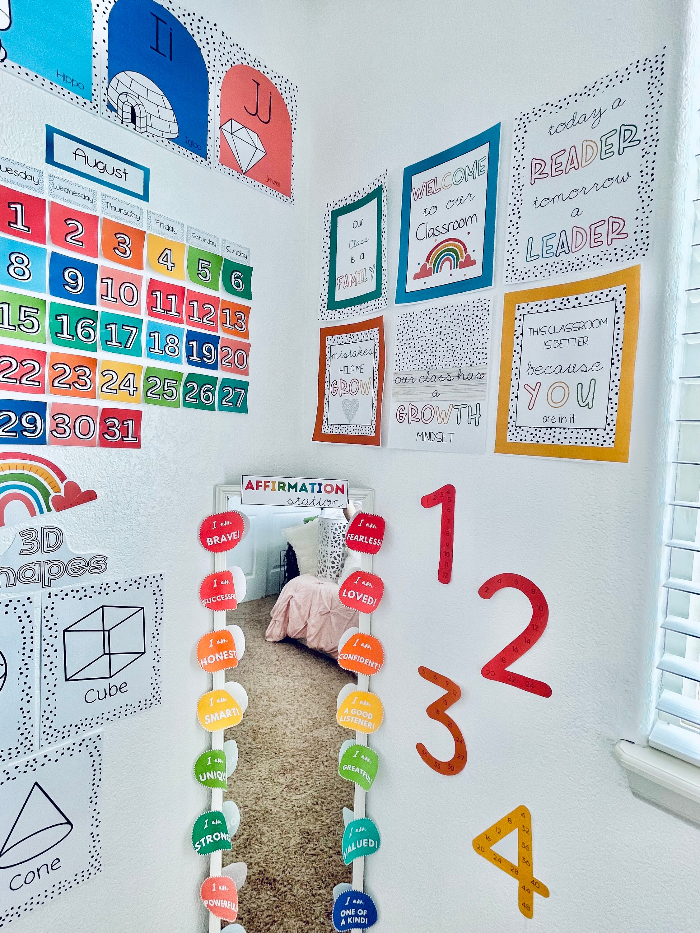 Happy Hues Rainbow Theme Skip Counting Numbers | DIGITAL DOWNLOAD ...