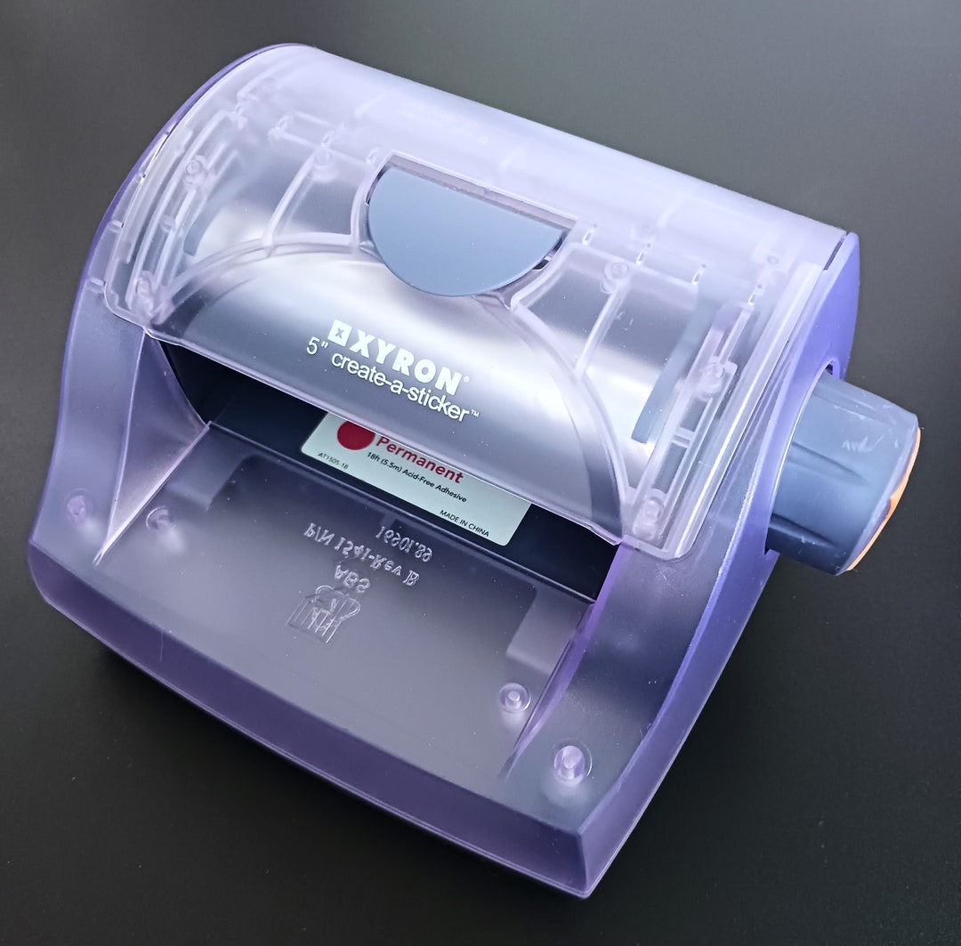Purple XYRON 5 Create-a-sticker Maker Model 500 - Etsy