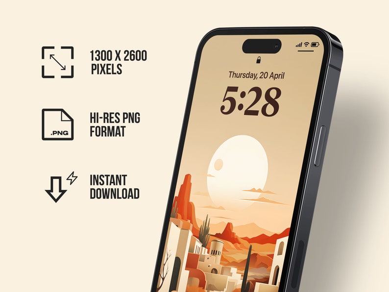 Arabian Oasis Wallpaper iPhone / Android Background Image • Landscape ...