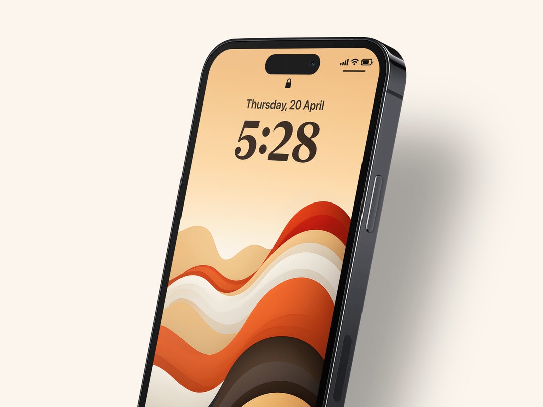 Retro Ripple Wallpaper • iPhone / Android Background Image • Abstract ...