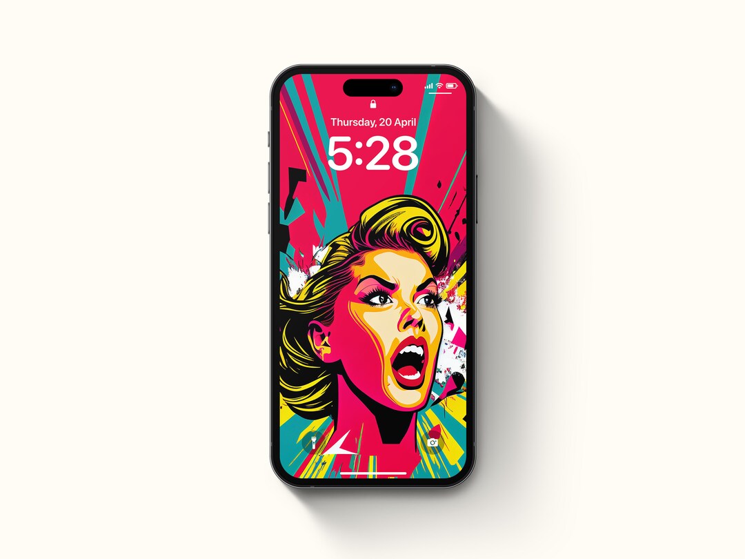 Pop Art iPhone Wallpaper iPhone / Android Background Image Pop Art ...