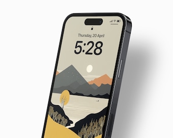 Nordic Landscape iPhone Wallpaper • iPhone Background Image • Landscape ...