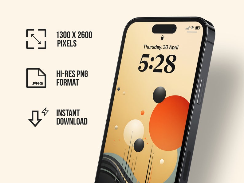 Flowing Orbs Wallpaper • iPhone / Android Background Image • Abstract ...