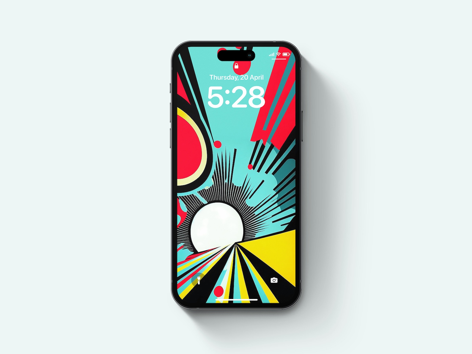 Set of 4 X Pop Art iPhone Wallpapers iPhone Background Image Pop Art ...