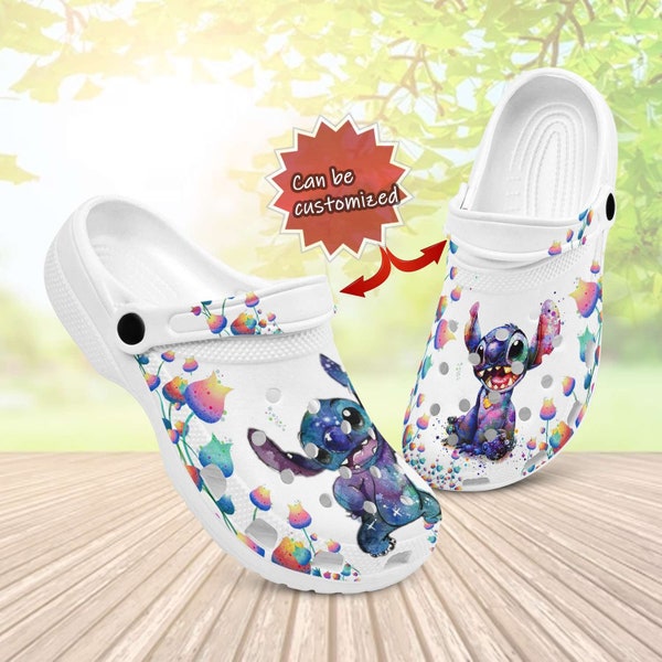 Stitch Crocs - Etsy