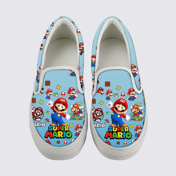 Super Mario Shoes Adult - Etsy