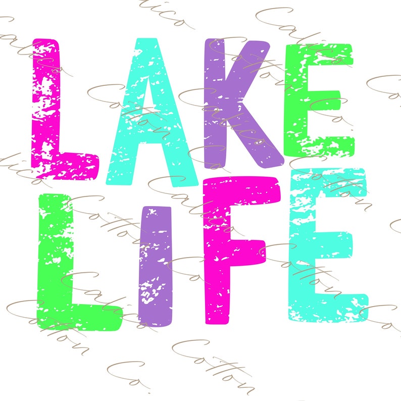 Lake Life, PNG, Digital Download - Etsy