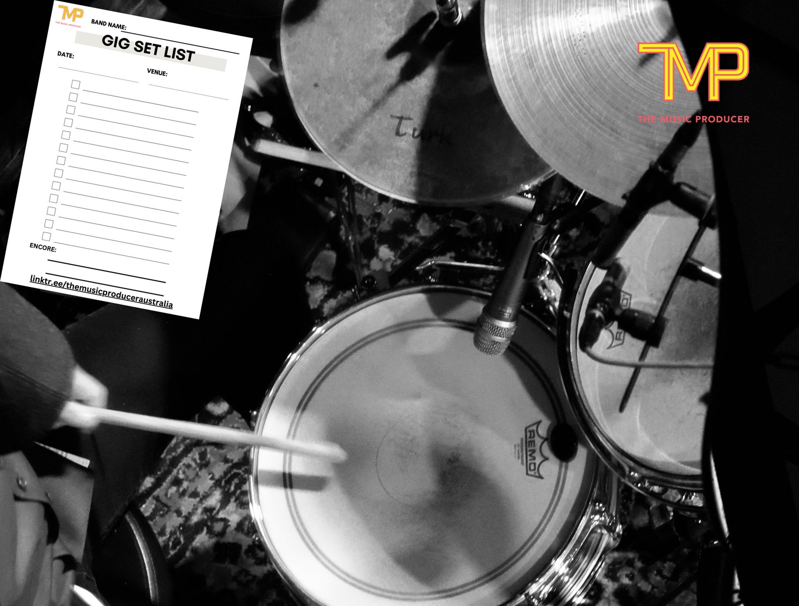 Band Setlist Musical Band Music Tracker Band Digital - Etsy