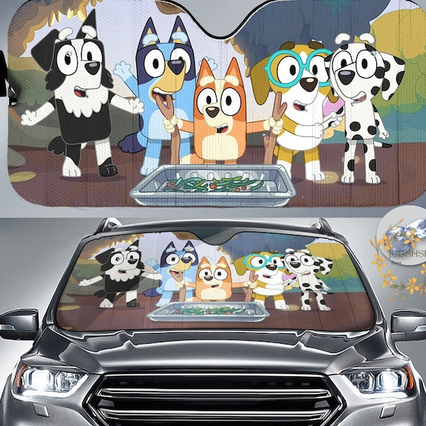 Bluey Car Decoration - Etsy Australia