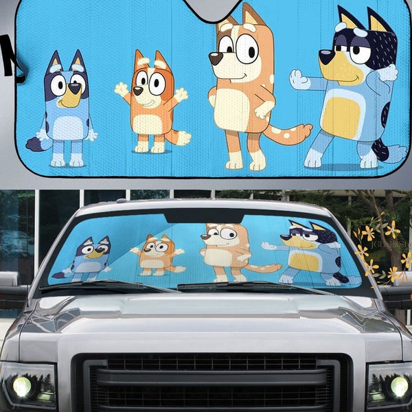 Bluey Car Decoration - Etsy Australia