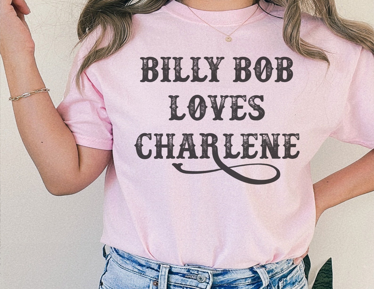 Billy Bob Loves Charlene Shirt Concert T-shirt Country Concert - Etsy