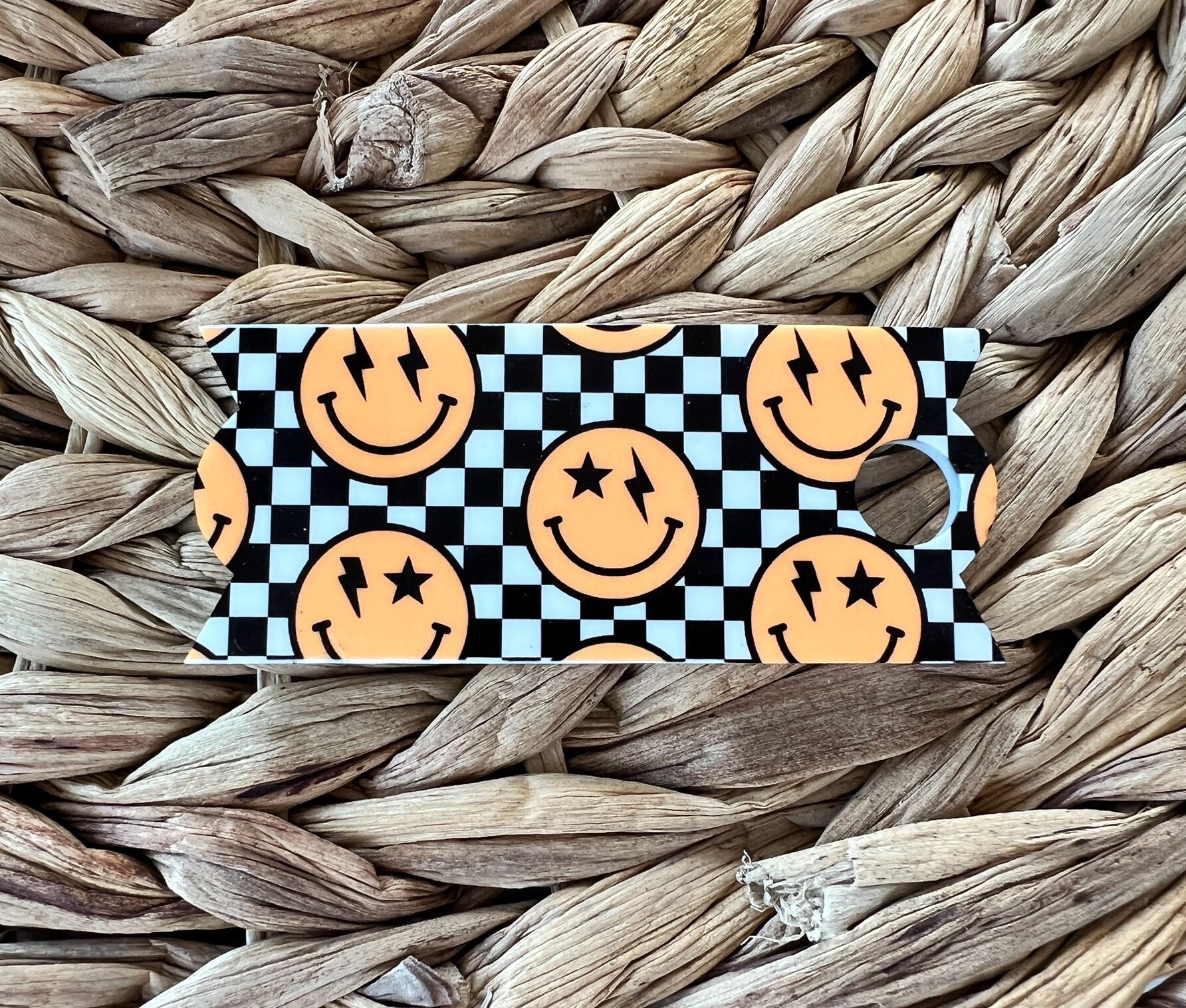 Smiley Face Lid Topper Stanley Lid Topper Tumbler Acrylic Lid Topper ...