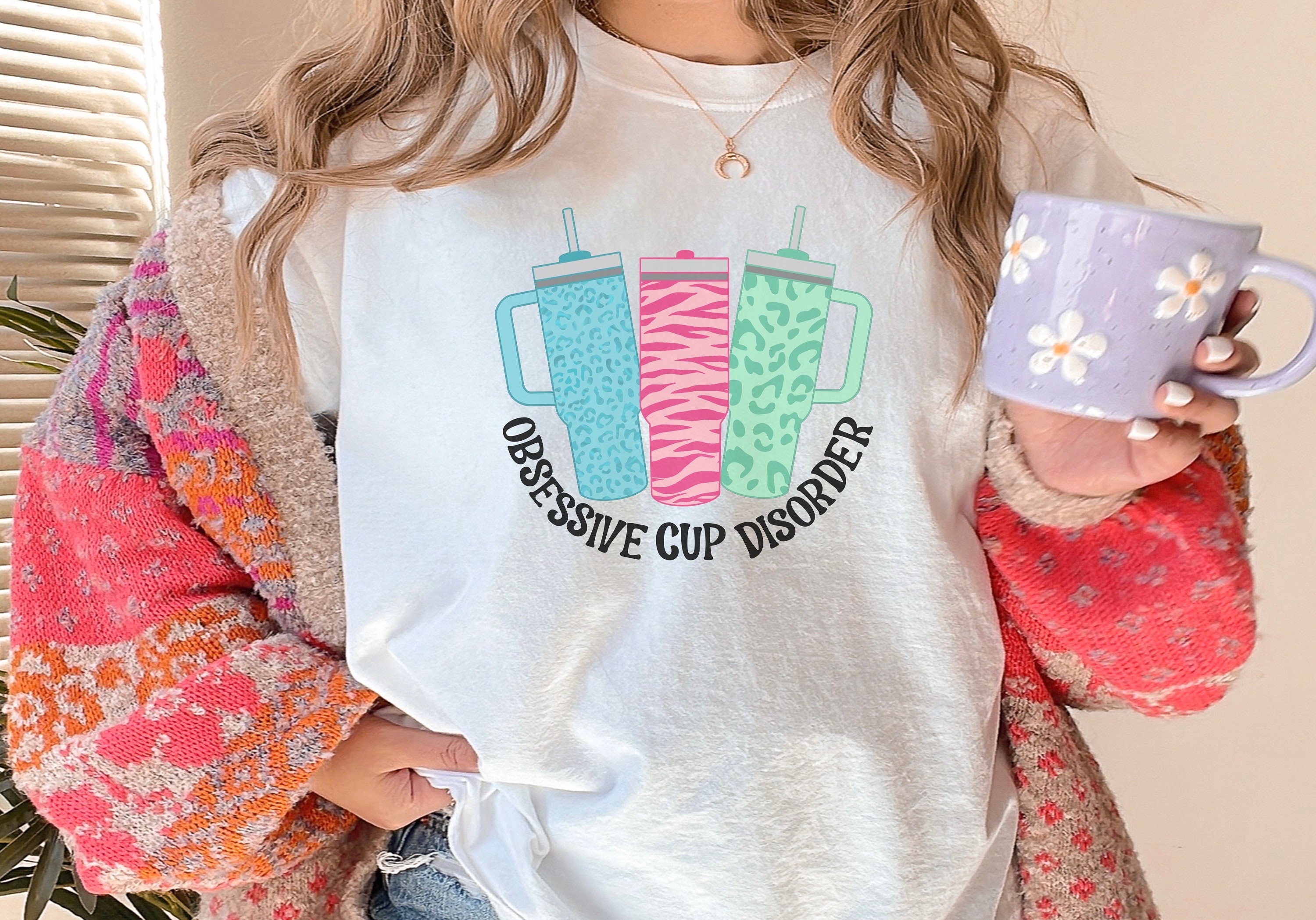 Obsessive Cup Disorder Shirt Stanley Tumbler Shirt OCD Shirt Stanley ...
