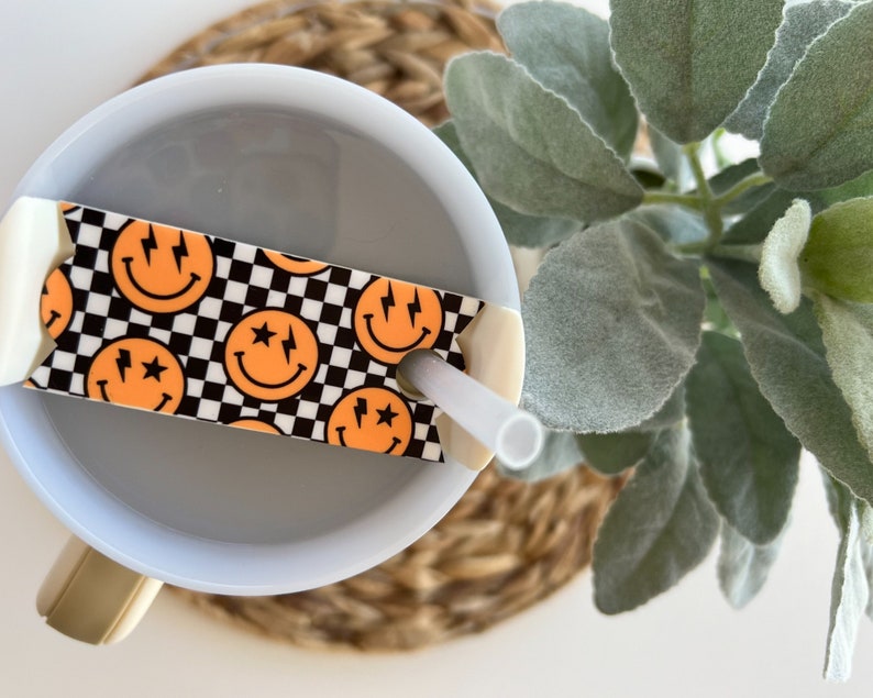 Smiley Face Lid Topper Stanley Lid Topper Tumbler Acrylic Lid Topper ...