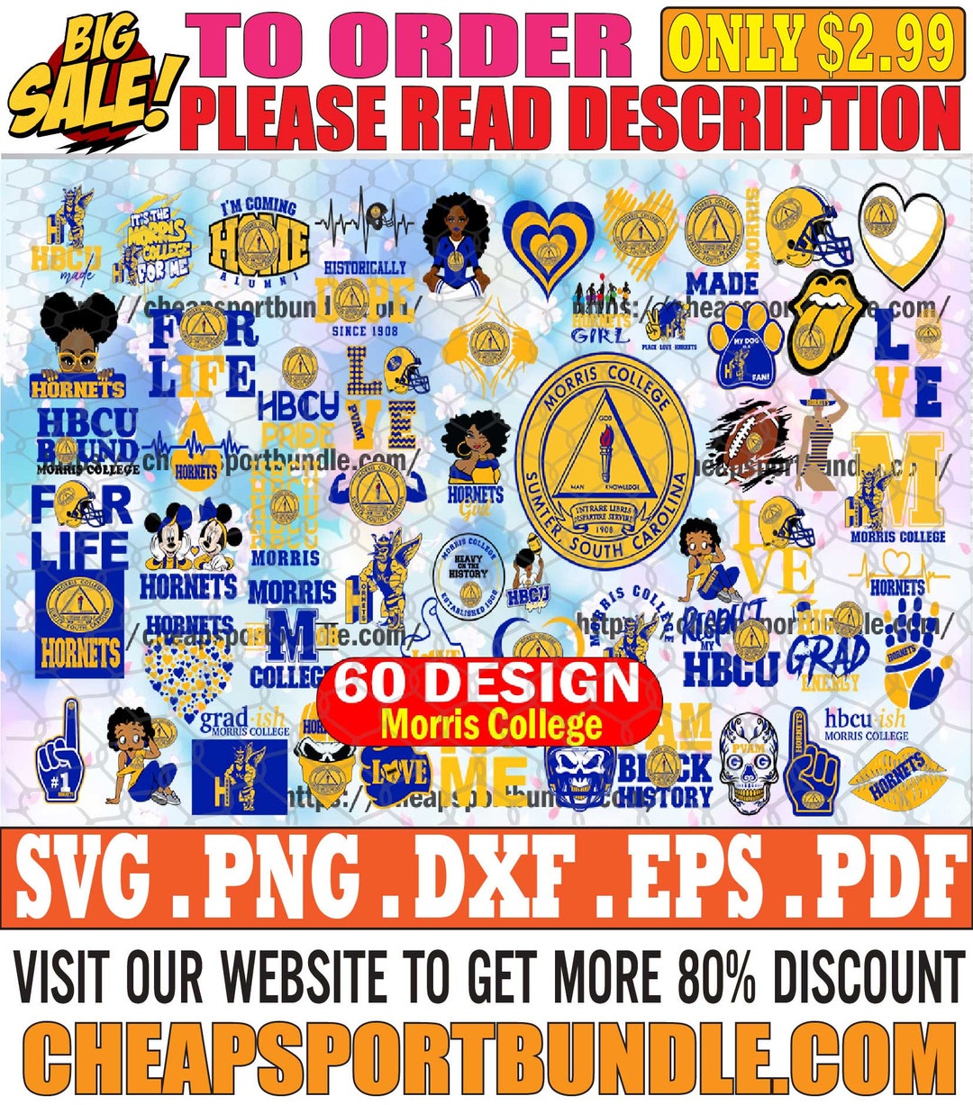 Morris College Svg HBCU Svg Collections HBCU Svg Football - Etsy