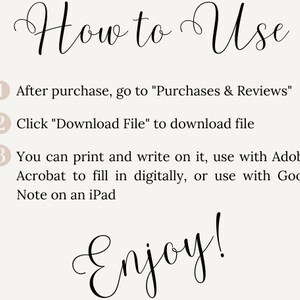 Undated Calendar Printable, Undated Calendar Fillable, Undated Calendar ...