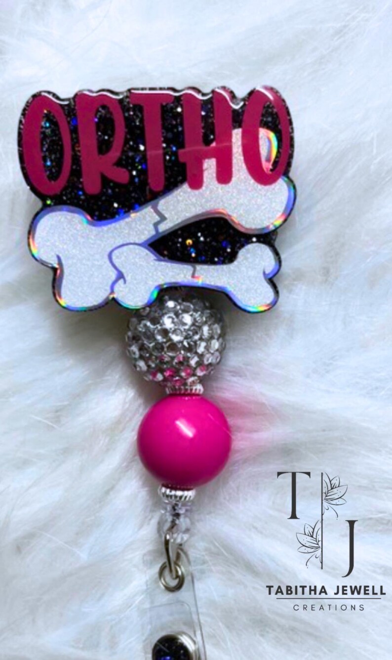 Ortho Badge Reel/orthopedics/bones/healthcare ID Badge - Etsy