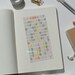 Lowercase Holo Alpha Stickers Alphabet Sticker Sheet for Journal ...