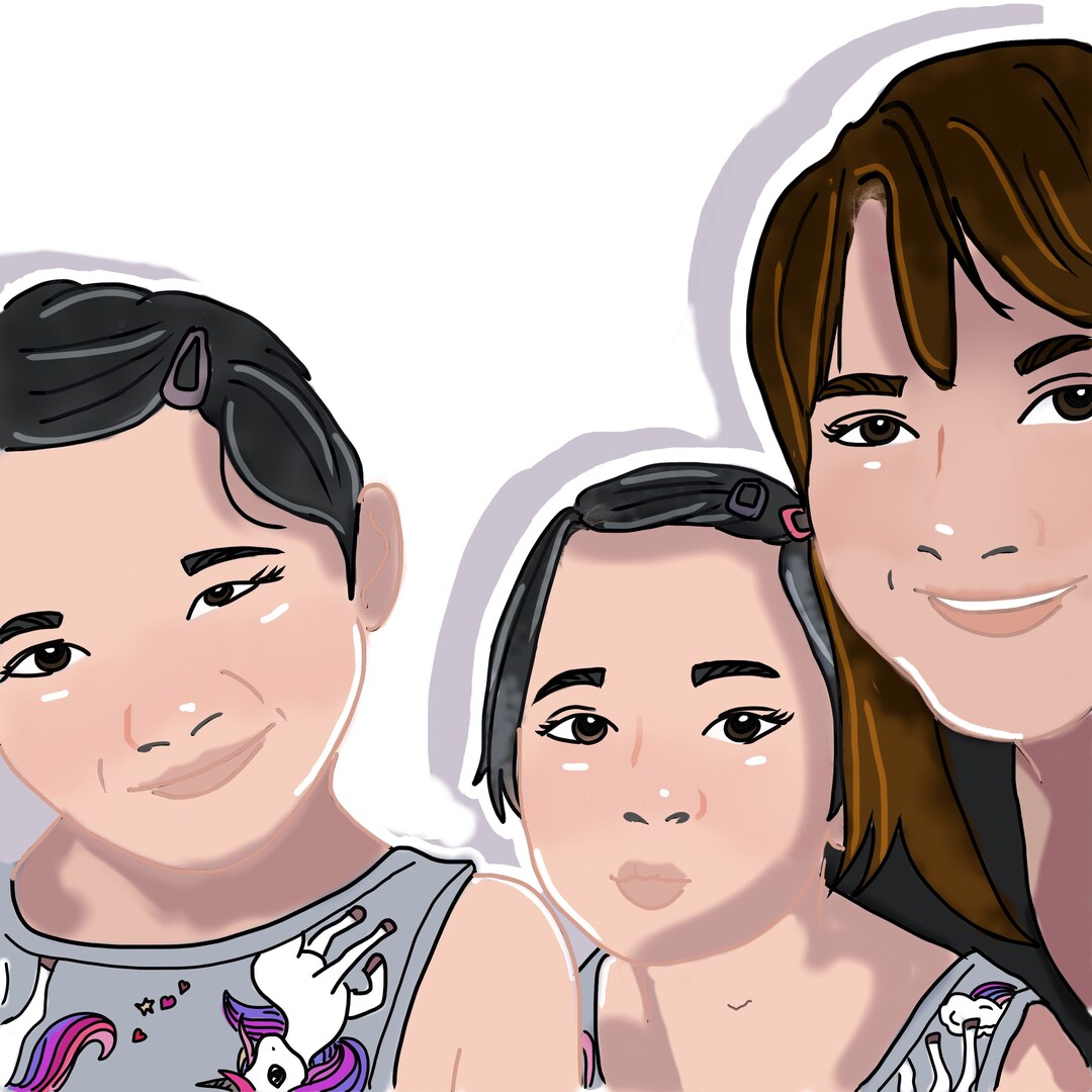 Digital Caricature, Anime and Portraits - Etsy