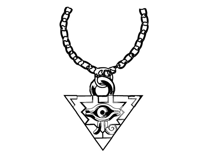 Yugioh Anime Digital Print SVG and PNG Included Millennium Puzzle Black ...