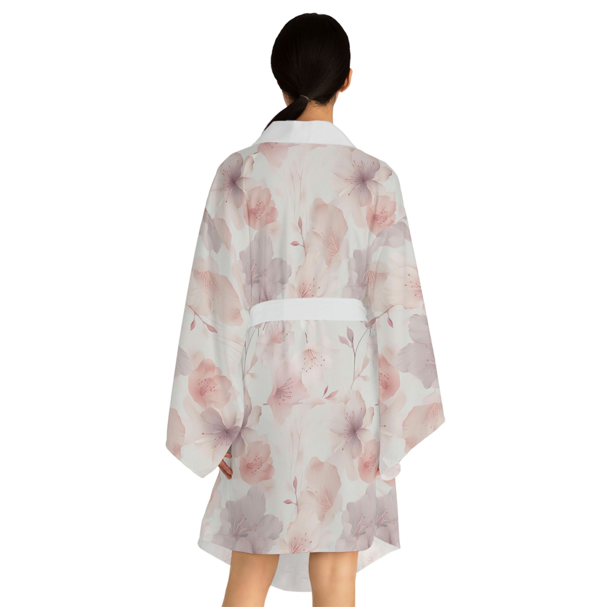 Pastel Sakura Cherry Blossom Flower Japanese Inspired Long Sleeve ...