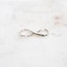 Sterling Silver Infinity Symbol, Infinity Link, Infinity Pendant ...