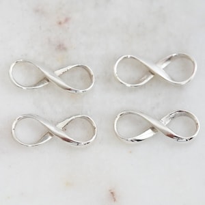 Sterling Silver Infinity Symbol, Infinity Link, Infinity Pendant ...