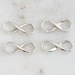 Sterling Silver Infinity Symbol, Infinity Link, Infinity Pendant ...