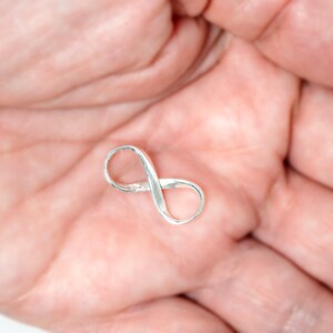 Sterling Silver Infinity Symbol, Infinity Link, Infinity Pendant ...