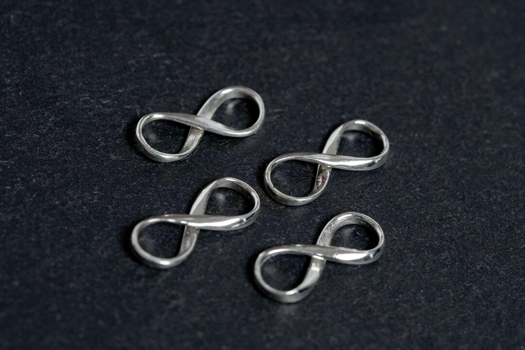 Sterling Silver Infinity Symbol, Infinity Link, Infinity Pendant ...