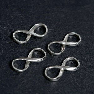 Sterling Silver Infinity Symbol, Infinity Link, Infinity Pendant ...