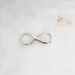 Sterling Silver Infinity Symbol, Infinity Link, Infinity Pendant ...