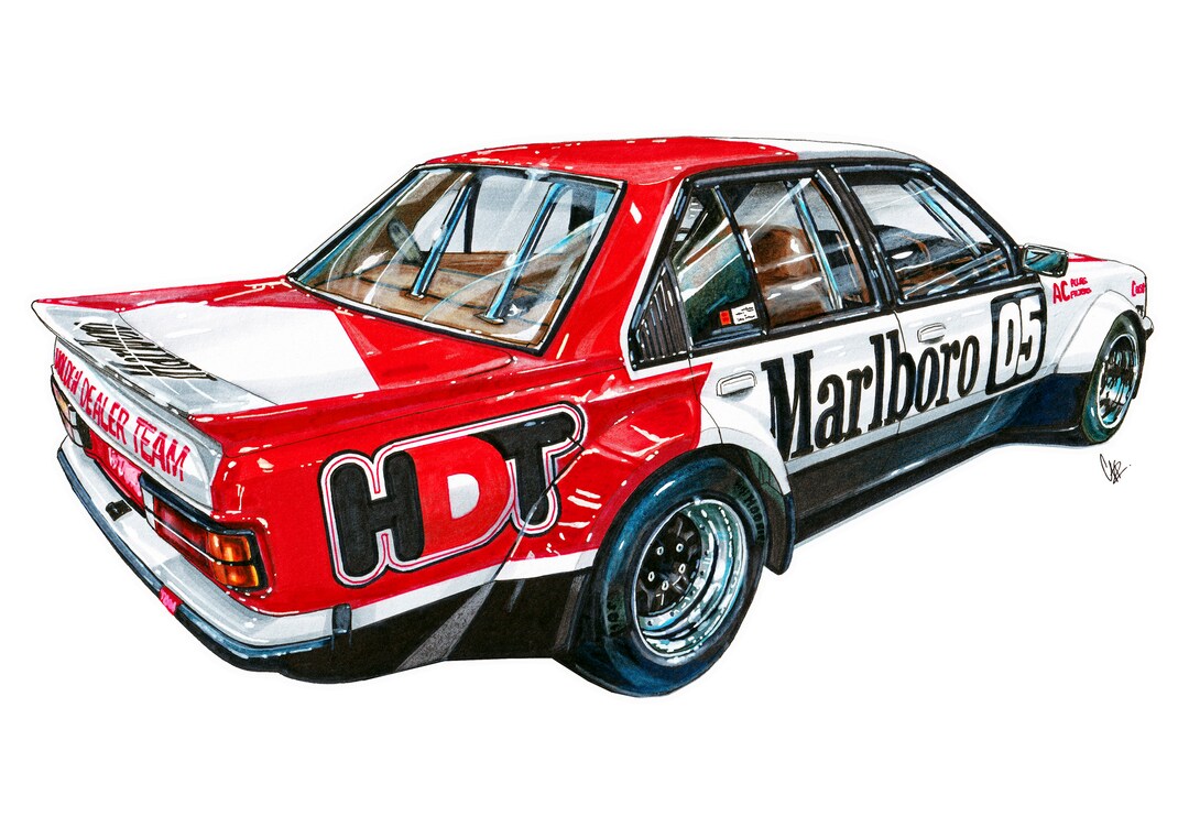 Brock Commodore HDT 80s VC Holden 05 - Etsy