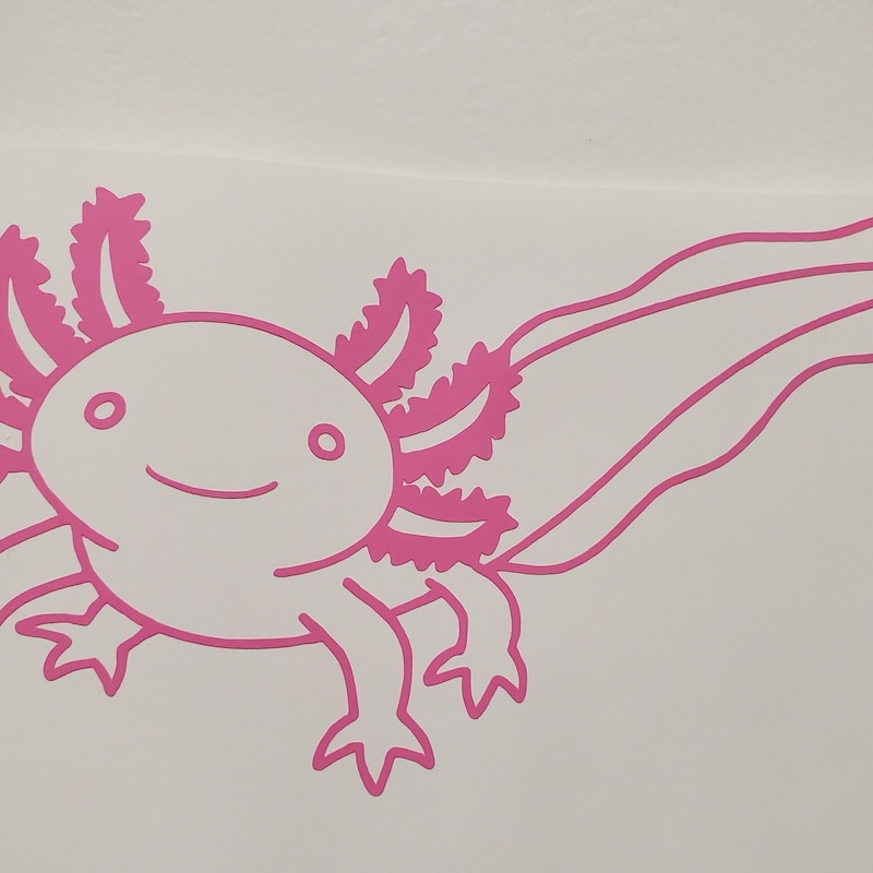 Axolotl Sticker - Etsy