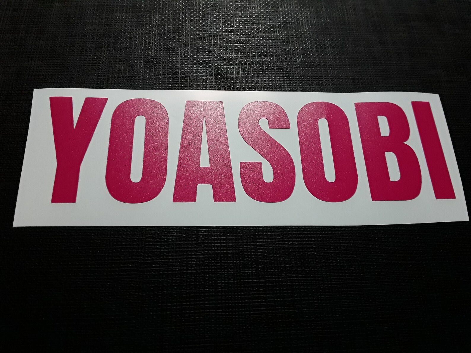 Yoasobi Logo Pink J-pop Sticker Vinyl Decal Waterproof! - Etsy