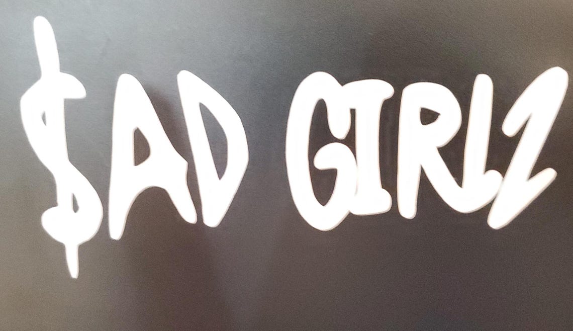 Sad Girlz Junior H Tour Logo Sticker Vinyl Decal Waterproof! Decorate ...