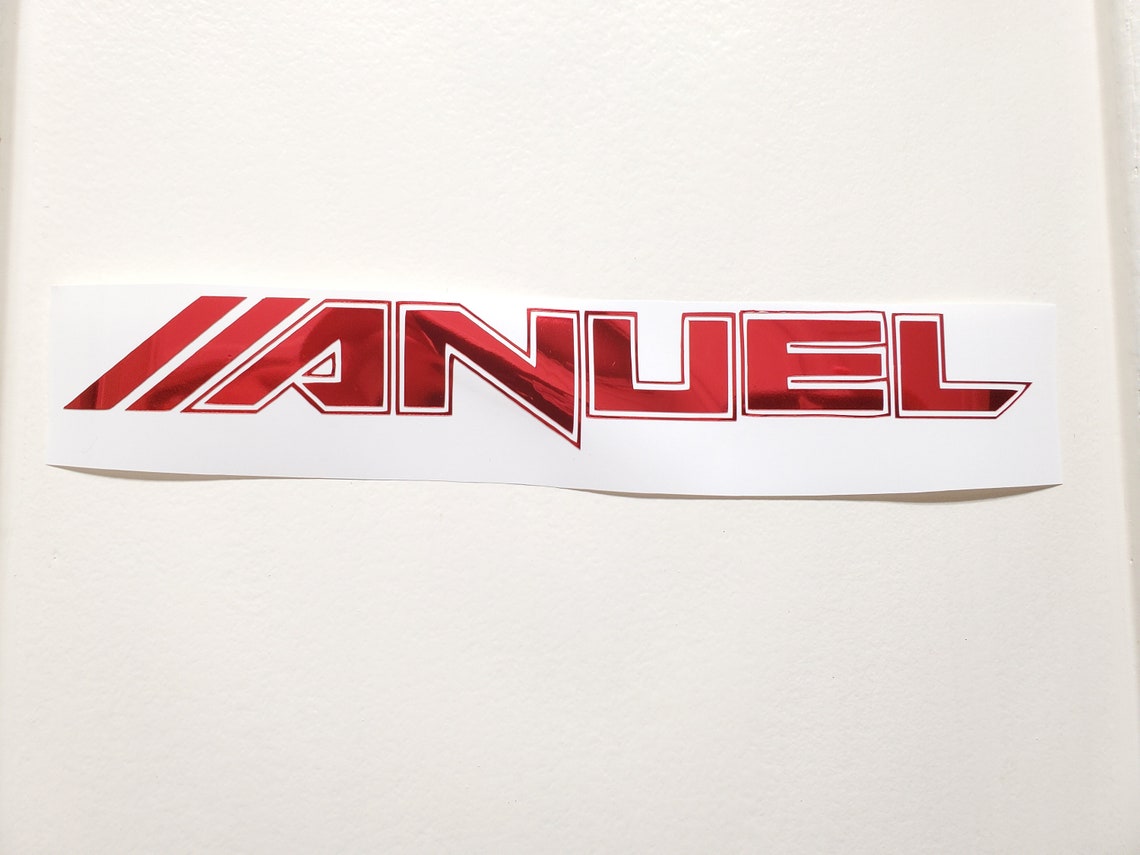 Anuel AA Real Hasta La Muerte RHLM Logo Symbols Stickers Vinyl Decal ...