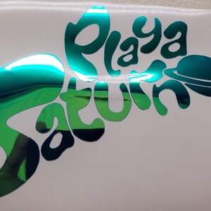 Rauw Alejandro Playa Saturno Album World Tour 2023 Space Vinyl Decal ...