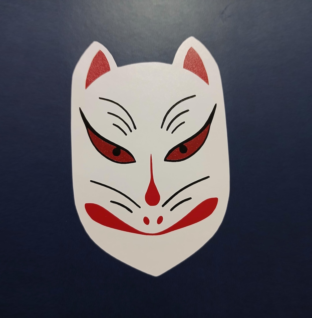 Babymetal Kitsune Fox God Mask Sticker Vinyl Decal Baby Metal ...