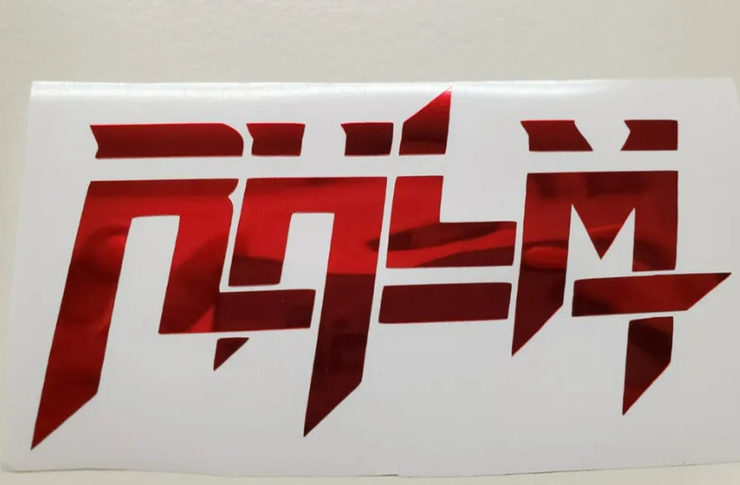 Anuel AA RHLM Real Hasta La Muerte Sticker Vinyl Decal Car Windows ...