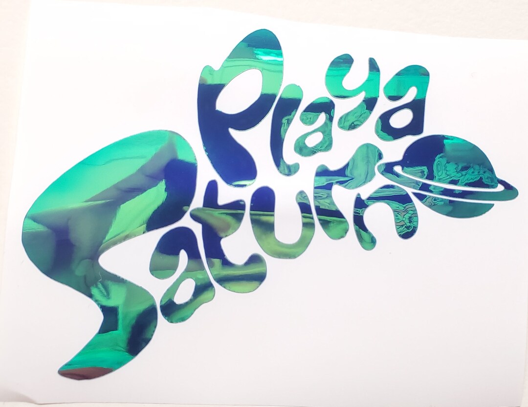 Rauw Alejandro Playa Saturno Album World Tour 2023 Space Vinyl Decal ...