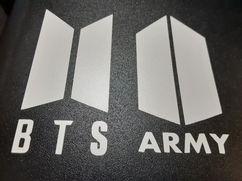 BTS Army Logo Sticker Vinyl Decal Great for Car Windows - Etsy