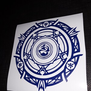 House of Gremory Seal Symbol Rias Sticker Vinyl Decal Anime Waterproof ...