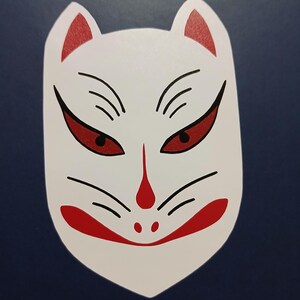 Babymetal Kitsune Fox God Mask Sticker Vinyl Decal Baby Metal ...
