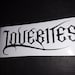 Lovebites Logo J-rock Band Sticker Vinyl Decal Waterproof! - Etsy